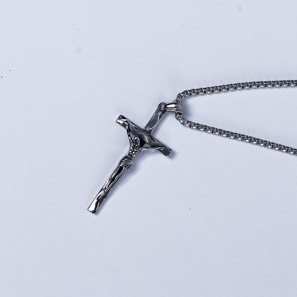 Crucifix pendant & chain. – Fountain of Elixir