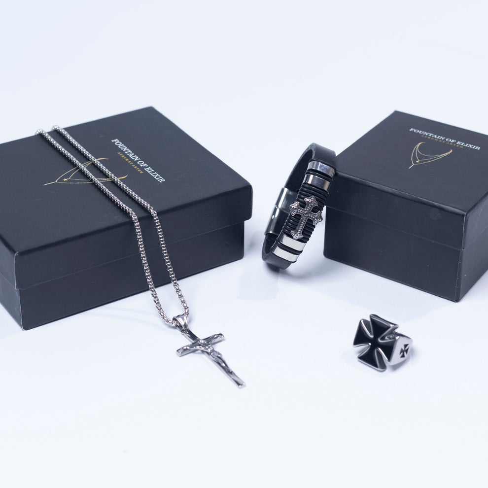 Crucifix set – Fountain of Elixir